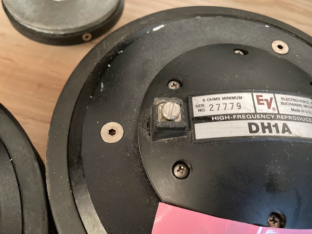 Yahoo!オークション - Electro-Voice DH1A エレクトロボイス EV ドライ...