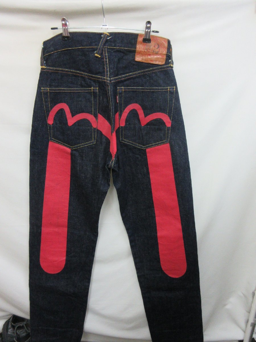 ▽1000円~エヴィス EVISU NO2 LOT 2001 大黒デニム サイズ28 ▽1000円~エヴィス EVISU NO2 LOT 2001 大黒デニム サイズ28