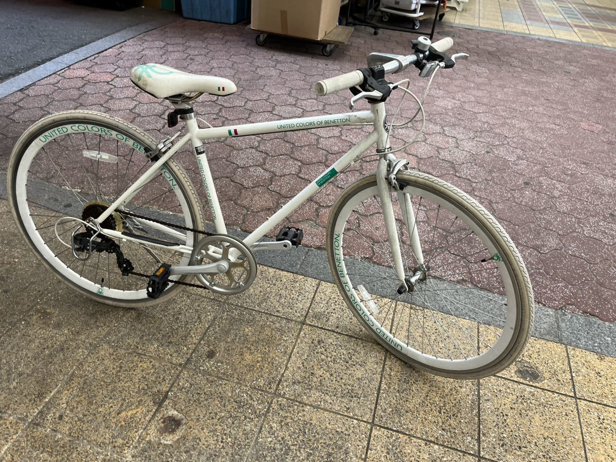 日本代購代標第一品牌【樂淘letao】－大阪市 引取対応可能 ベネトン BENETTON クロスバイク 700C 7速