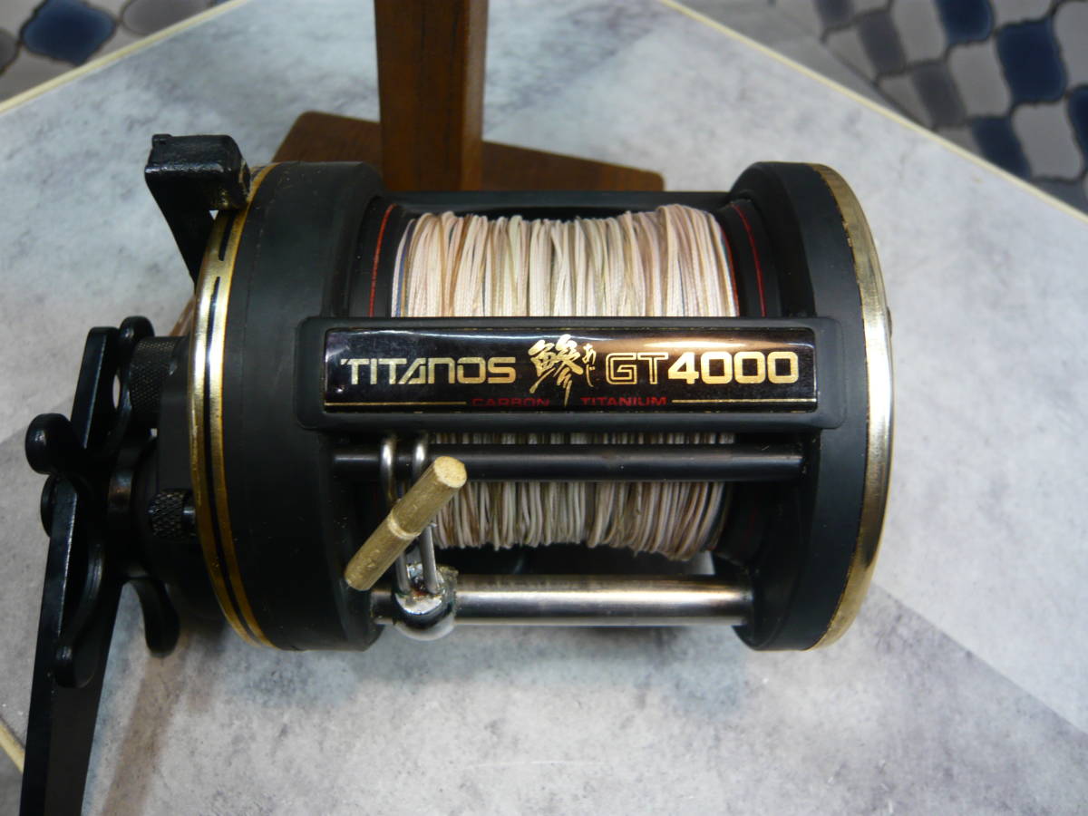 代購代標第一品牌－樂淘letao－26 TITANOS GT4000 鯵 チタノス・アジ アジマチックシステム（口切防止措置）SHIANO シマノ JAPAN