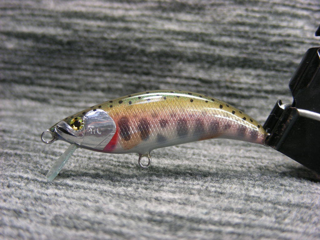 Yahoo!オークション - W11やまめ 50s3.6g 阜鵜 ハンドメイドミノー