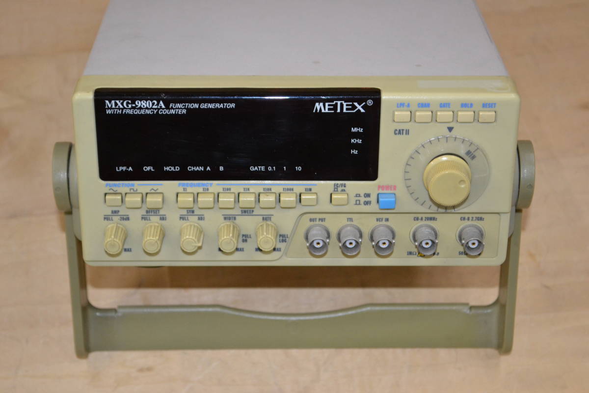 Yahoo!オークション - 周波数カウンタ－ METEX