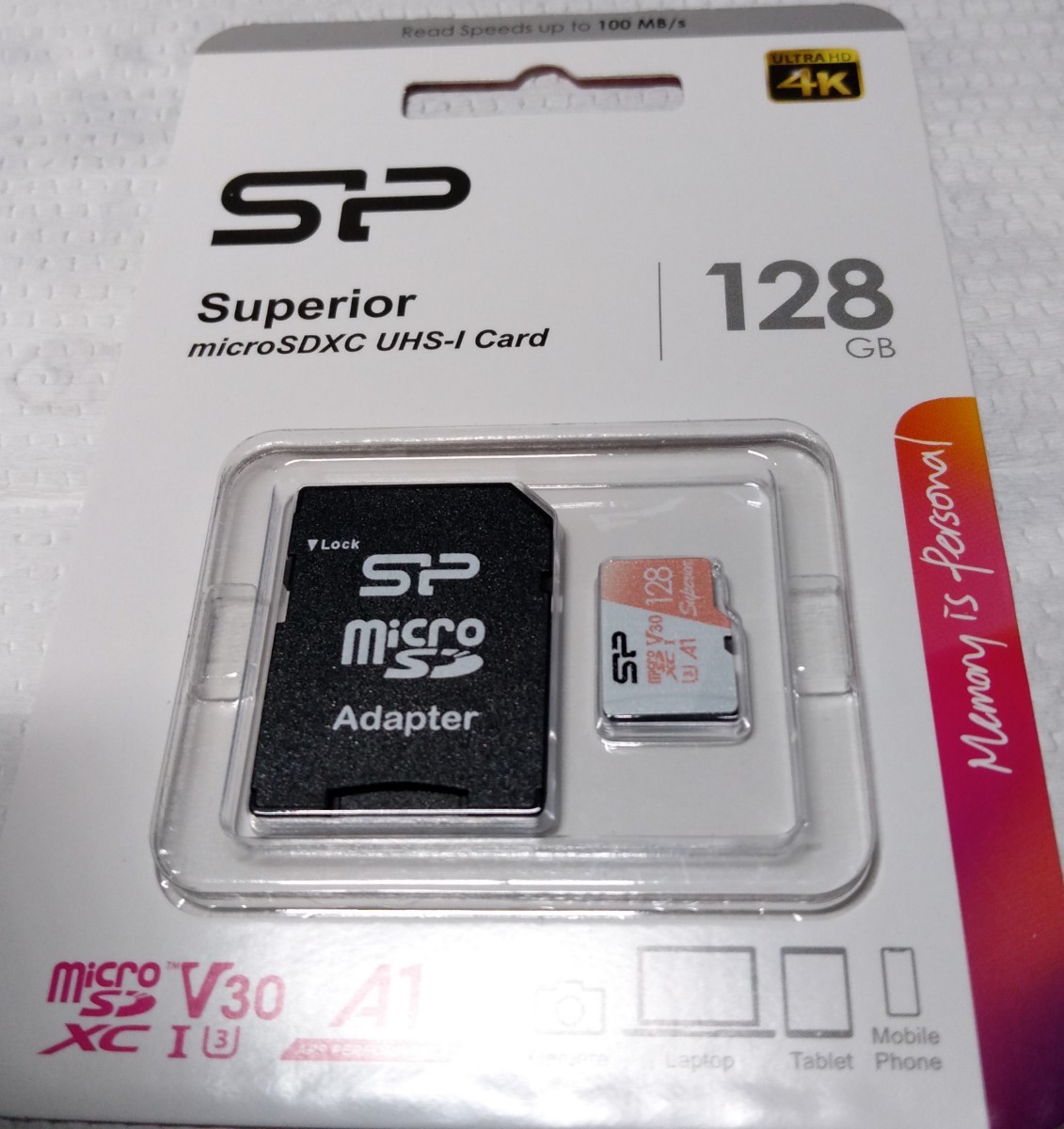 Yahoo!オークション - 送料無料SiliconPower 128gb microsdxc アダプタ...