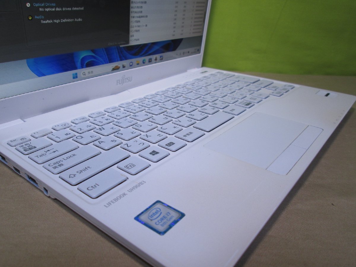 Yahoo!オークション - 富士通 LIFEBOOK UH90/B3【M.2 SSD搭載】 Core i...