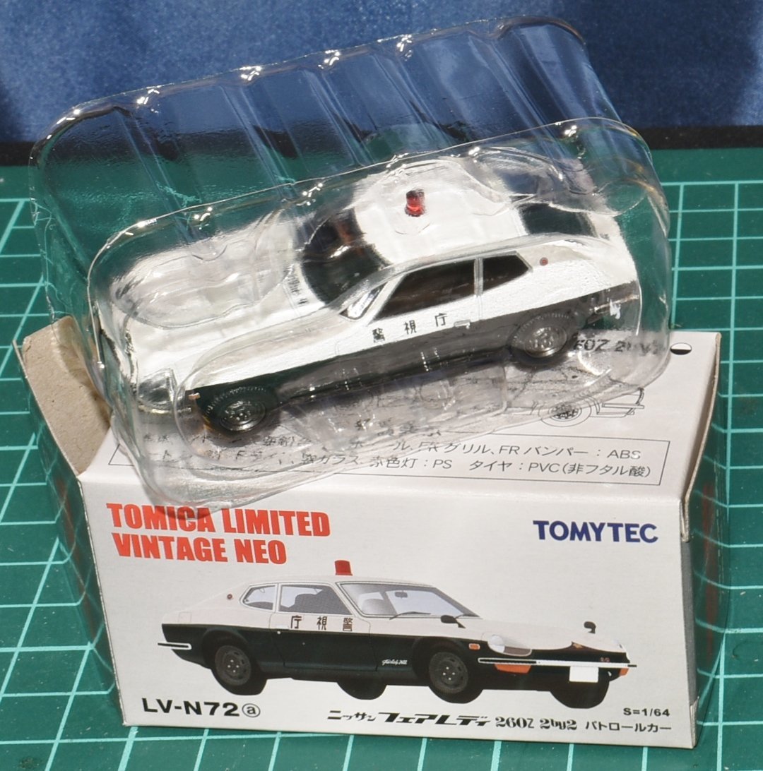 代購代標第一品牌－樂淘letao－【SAZAN】トミカヴィンテージ 1/64 LV-N72a 日産 フェアレディ260Zパトカー※同梱不可★S53