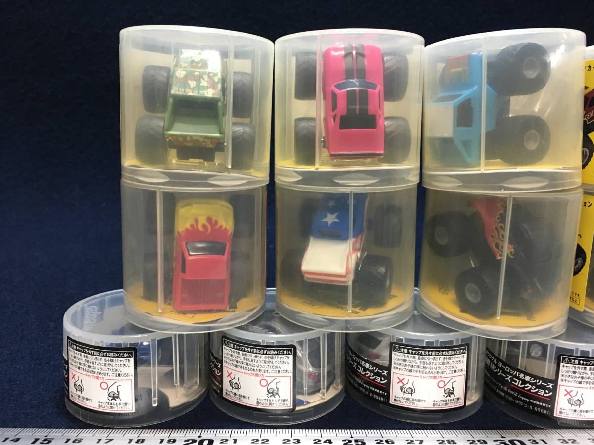 Yahoo!オークション - DyDo モンスタートラック プルバックカーコレク...