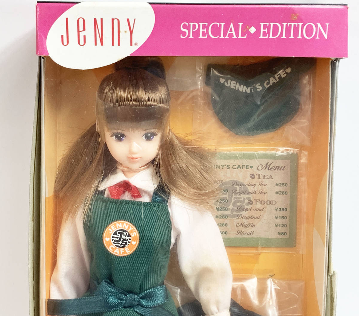 タカラ スペシャルボディ ミスジェニーフレンド トイザらスオリジナル カフェショップ スタッフ フレンド 桜子iii 8 4人形|売買されたオークション情報、yahooの商品情報を