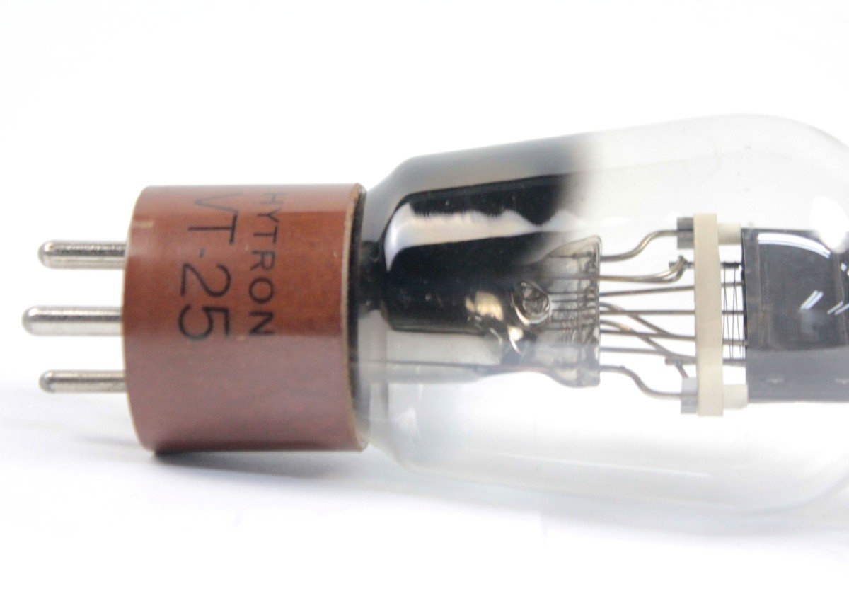 代購代標第一品牌－樂淘letao－[2本セット] HYTRON ハイトロン VT-25 真空管 レトロ 昭和 アンティーク 現状品