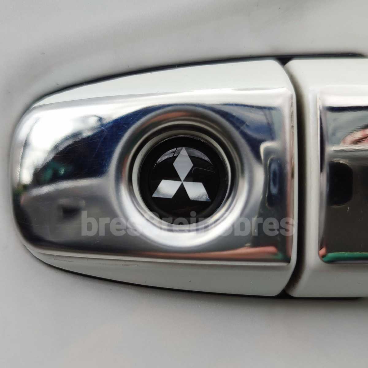 Yahoo!オークション - 三菱 3Dクリスタル 鍵穴ステッカー キーレス専用...