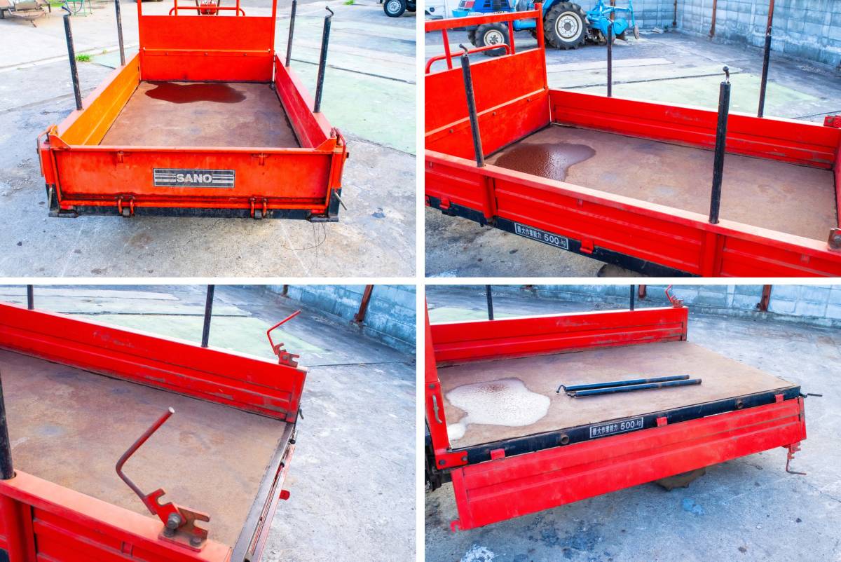 Yahoo!オークション - 埼玉発 佐野車両 三輪運搬車 GA111 油圧ダンプ 5...