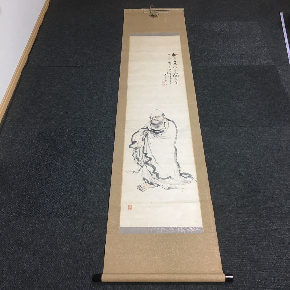 Yahoo!オークション - 【模写】掛軸 達磨 箱無 同梱可能 N O.2544