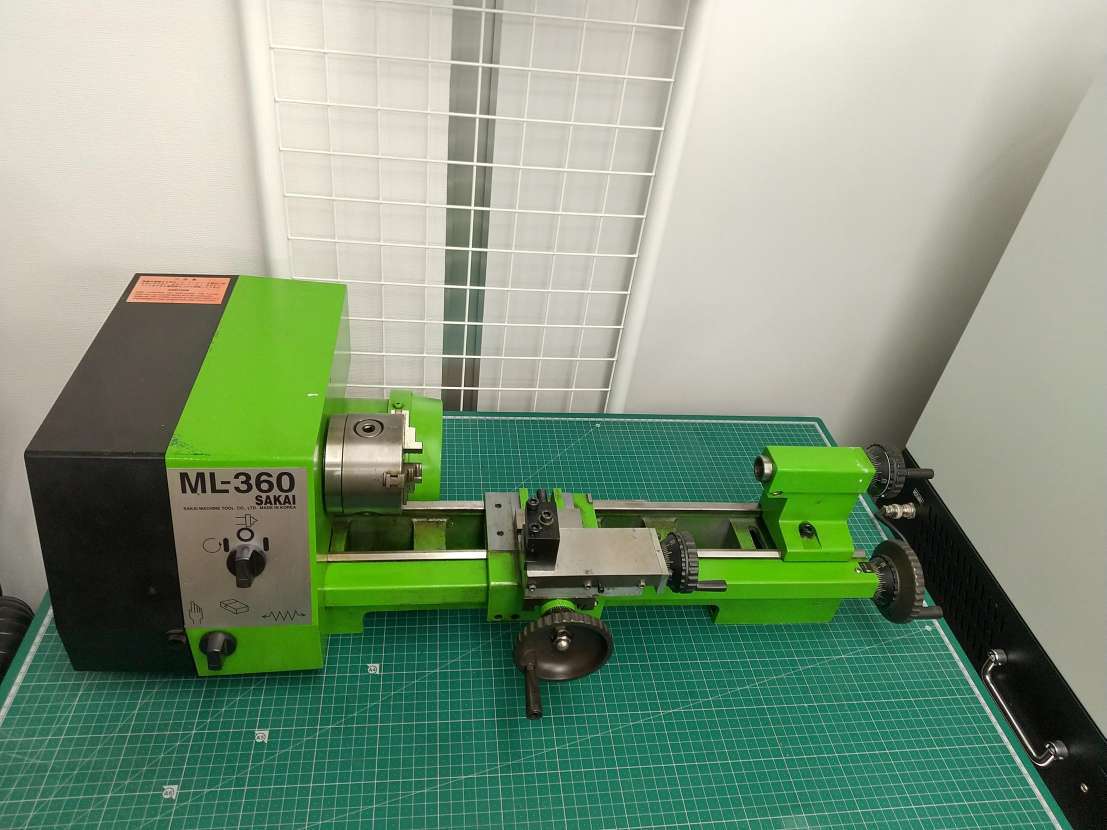 Yahoo!オークション - サカイ/SAKAI 卓上旋盤 ML-360 ドリルチャック付...