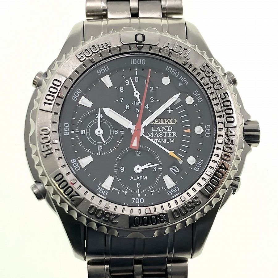 Yahoo!オークション - SEIKO LANDMASTER TITANIUM セイコー ランドマス...