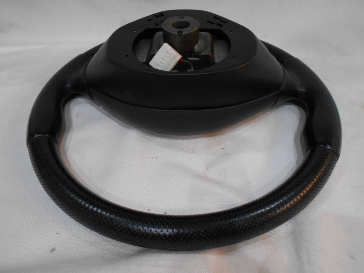 Yahoo!オークション - ダイハツ コペン L880K 純正 レザーステアリン...