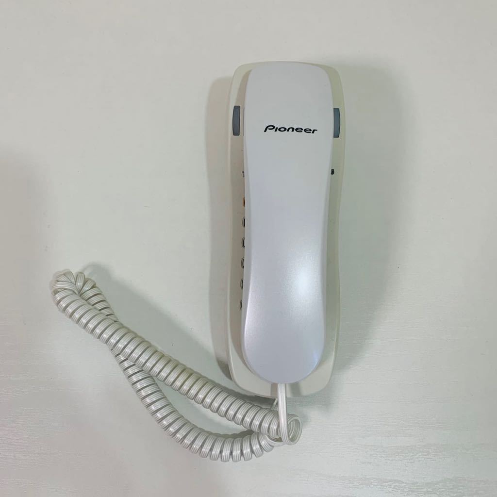 Pioneer パイオニア TF-08 電話機 親機 パールホワイト ワンタッチダイヤル(電話機一般)｜売買されたオークション情報、yahooの商品情報をアーカイブ公開 - オークファン ...