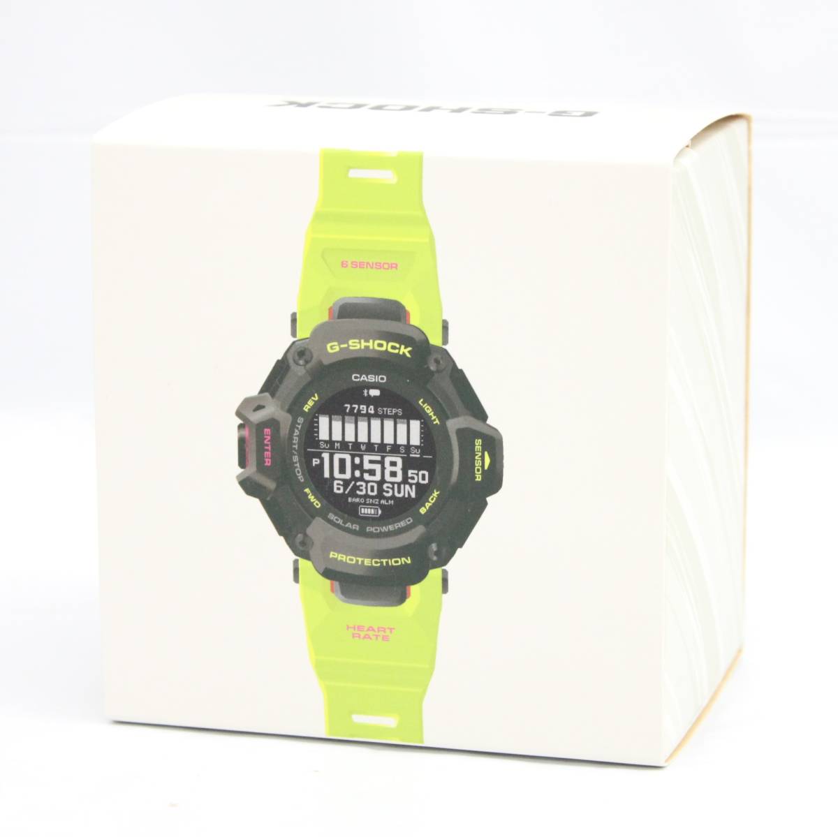 カシオ(CASIO)G-SHOCK イエローグリーン GBD-H2000-1A9JR カシオ(CASIO)G-SHOCK イエローグリーン GBD-H2000-1A9JR