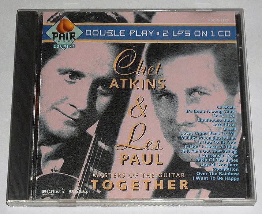 Yahoo!オークション - 1989年USA盤『Chet Atkins & Les Paul Masters O...