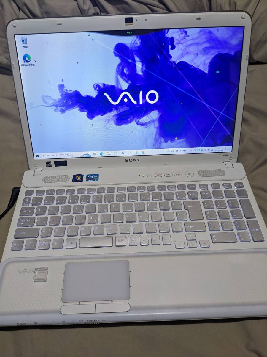 Yahoo!オークション - 【動作品】SONY VAIO PCG-71F14N(VPCCB48FJ) ブ...