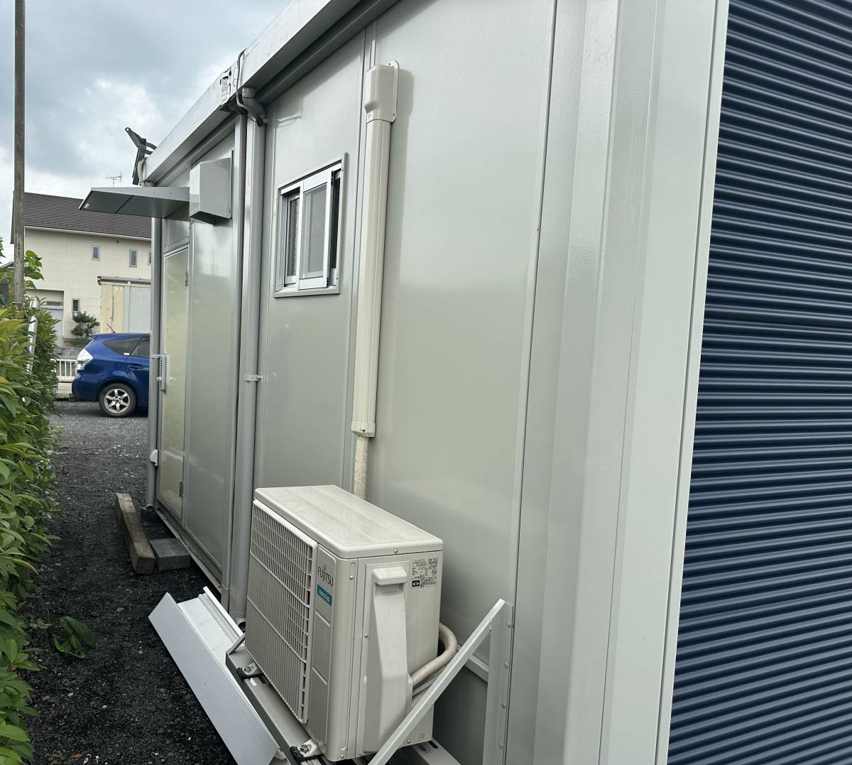 三協フロンテア CT-72J ユニットハウス 2連棟 内装間仕切り エアコン付 プレハブ 事務所 倉庫 休憩所 店舗 床断熱材 トイレ付(簡易住居、ログハウス)｜売買されたオークション情報 ...
