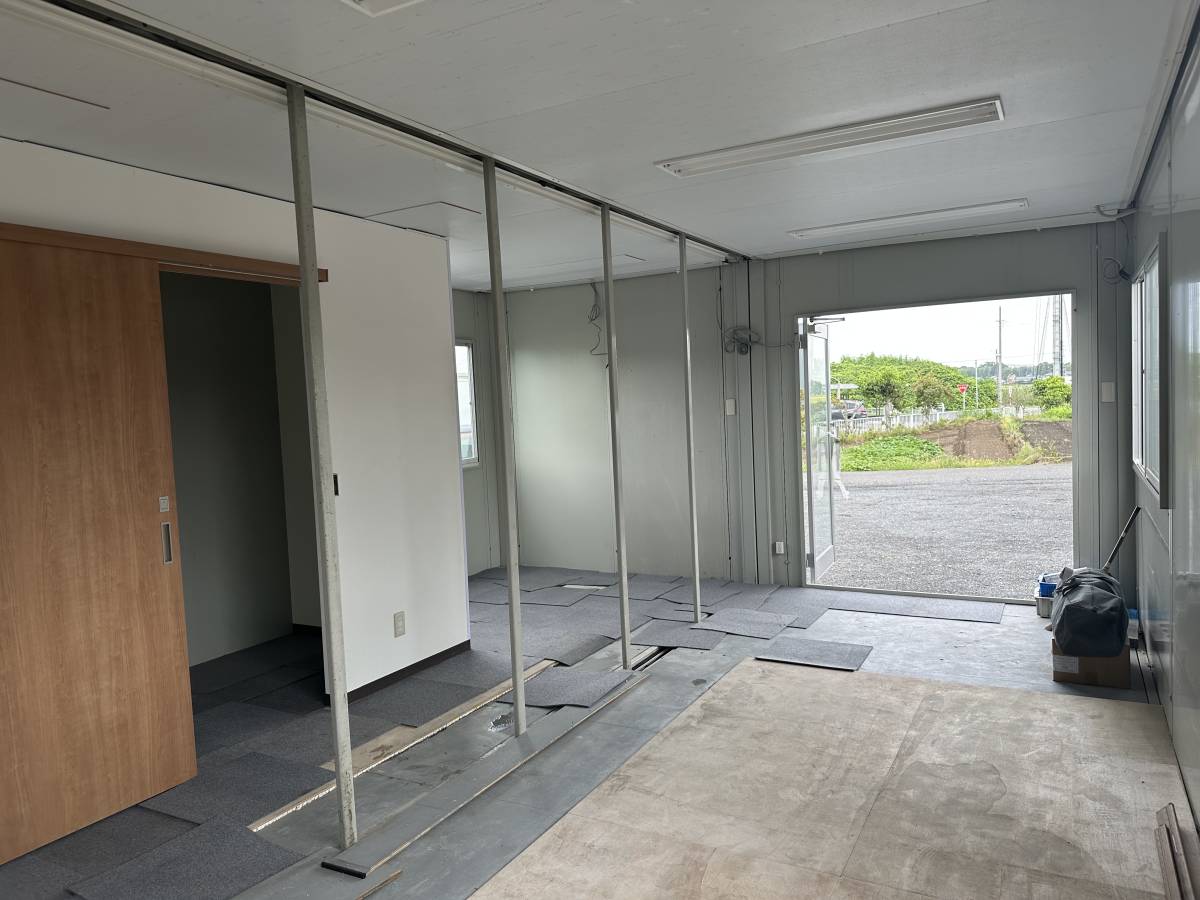 Yahoo!オークション - 三協フロンテア CT-72J ユニットハウス 2連棟 内...