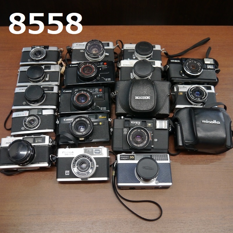 Yahoo!オークション - FK-8558 OLYMPUS PEN EE-3・TRIP35 ミノルタ HI-...