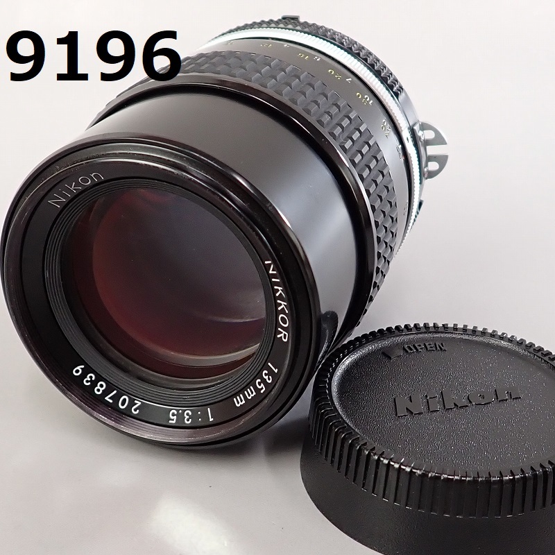 Yahoo!オークション - FK-9196 NIKKOR 135㎜ 1 3.5 美品