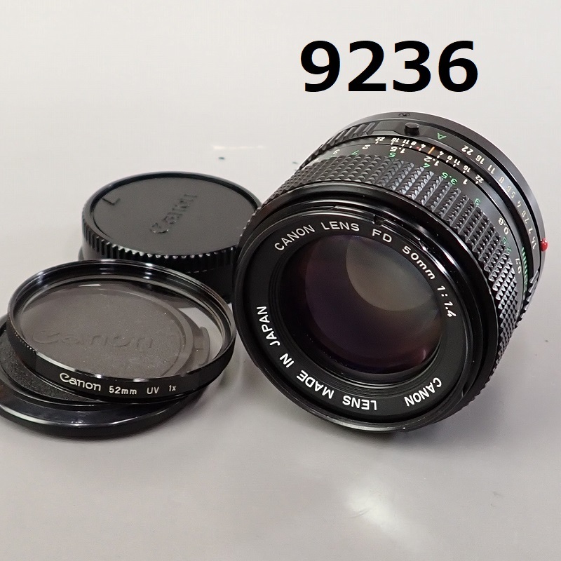 Yahoo!オークション - FK-9236 CANON LENS FD 50㎜ 1 1.4 美品