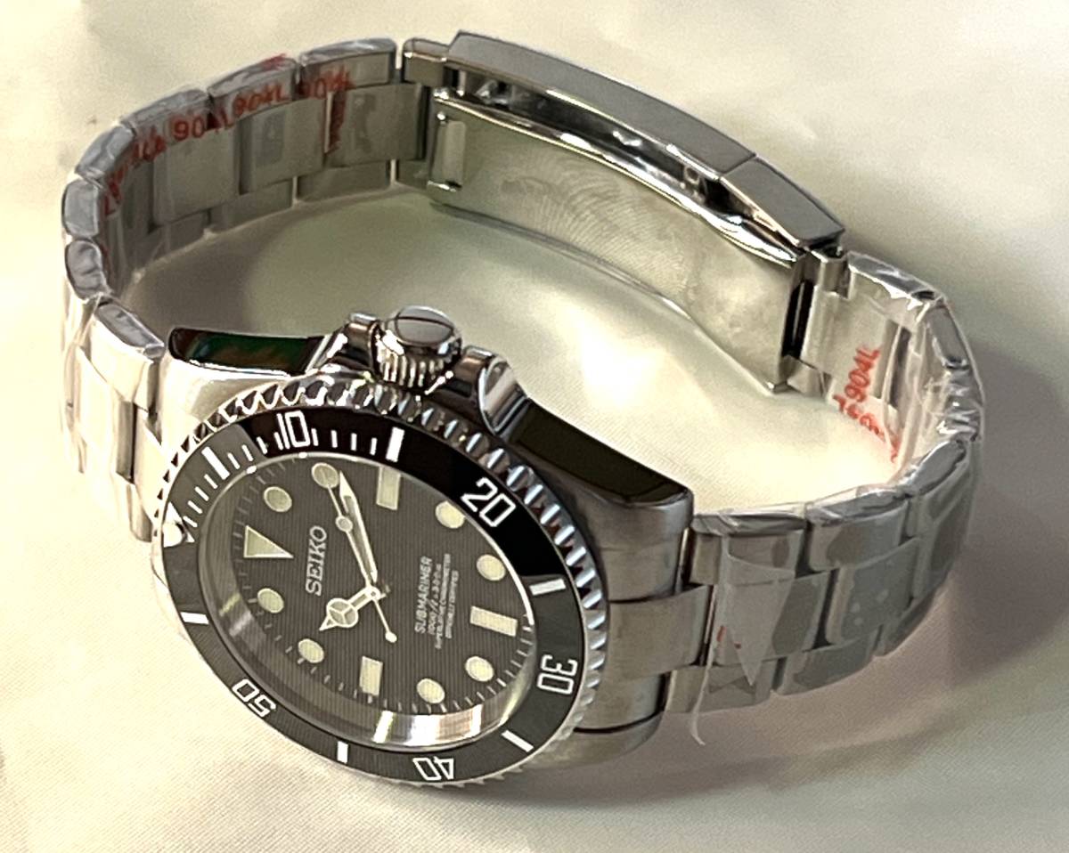SEIKO MOD /カスタム / NH35搭載 /SUBMARINERオマージュ SEIKO MOD /カスタム / NH35搭載 /SUBMARINERオマージュ