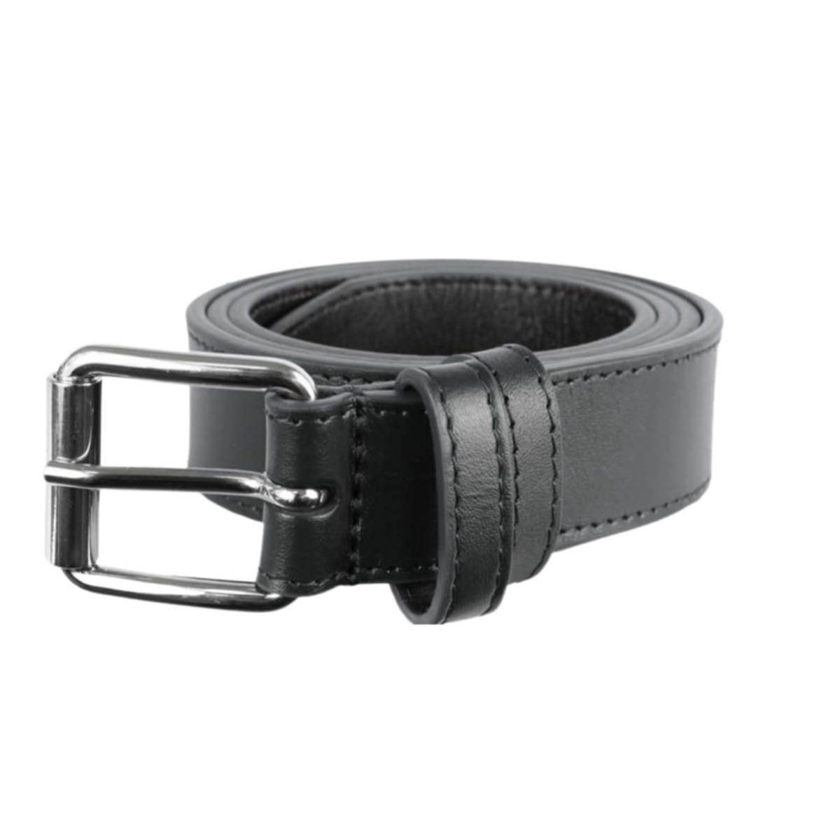 Yahoo!オークション - 美品 Comme des Garcons レザーベルト 黒 M SA09...