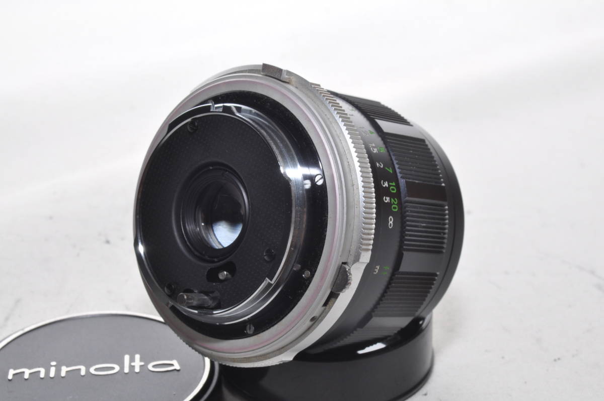 Yahoo!オークション - 実用美品 MINOLTA ミノルタ MC W ROKKOR HG 35m...