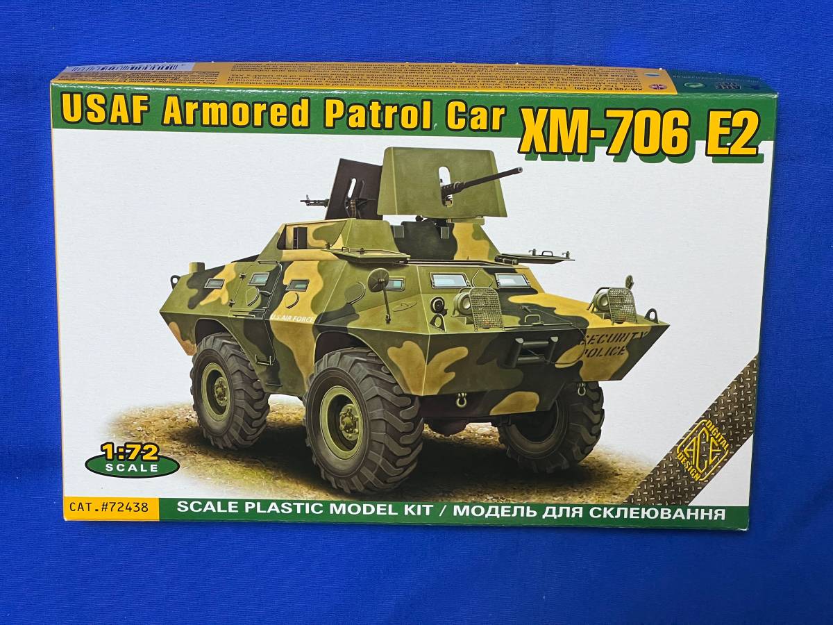 Yahoo!オークション - 1 72 V-100 (xm-706 E2) Usaf Armored Patrol Ca