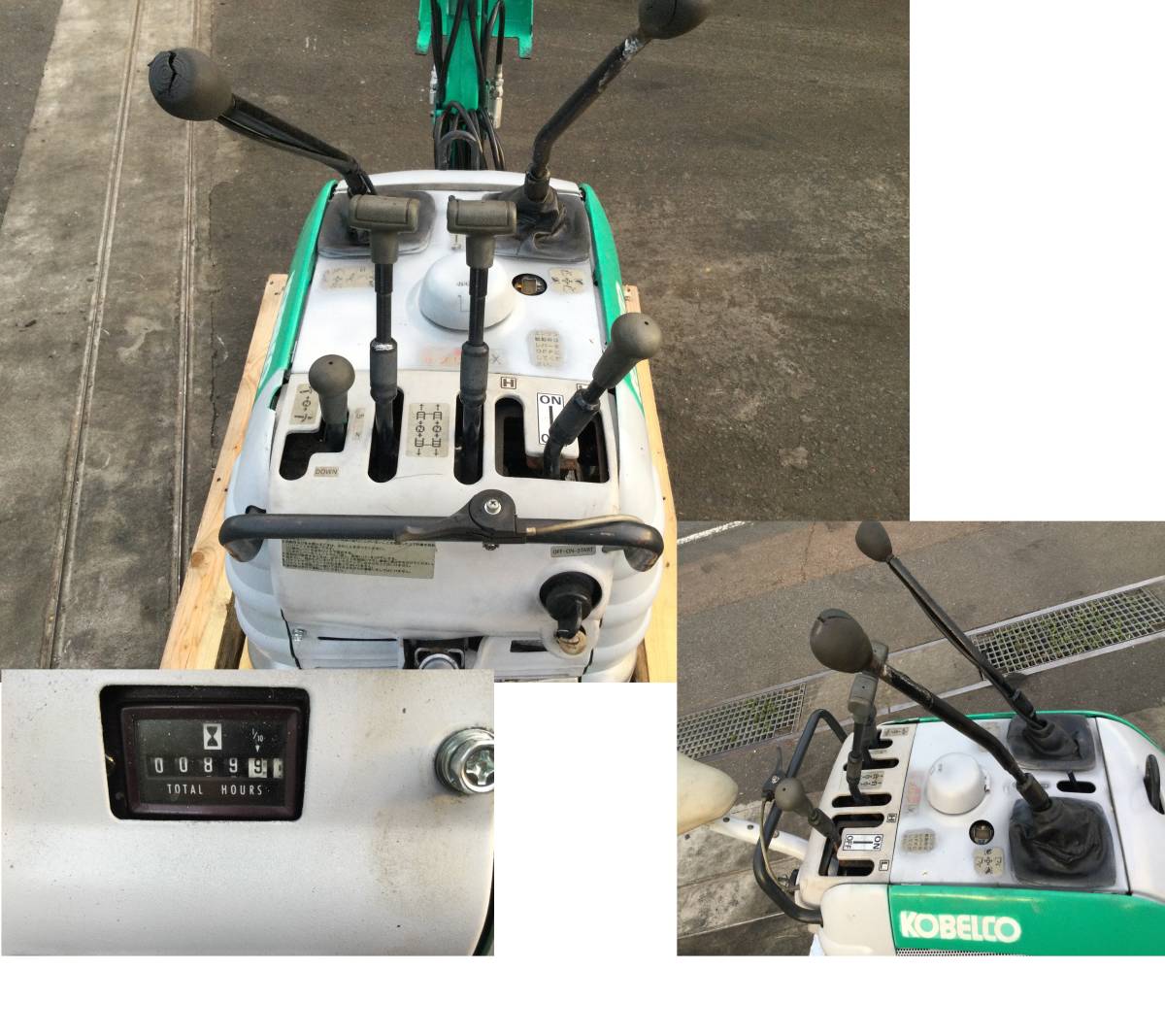 Yahoo!オークション - ミニユンボコベルコSS1/2 中古