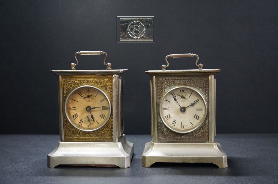 c969-5 アンティーク SEIKOSHA 精工舎 ゼンマイ式 置時計 2点 ジャンク 昭和レトロ(一般)｜売買されたオークション情報、yahooの商品情報をアーカイブ公開 - オークファン ...