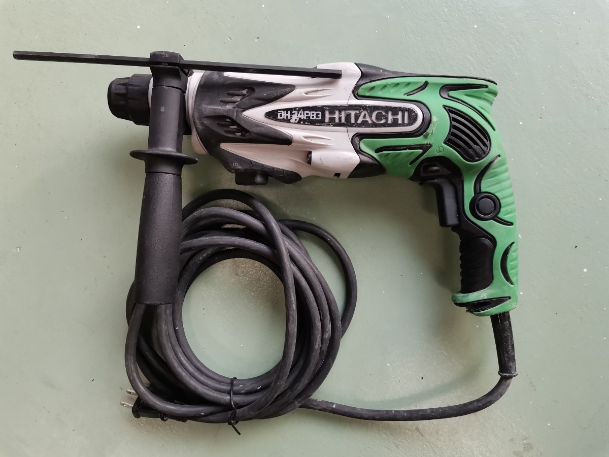 Yahoo!オークション - 日立 ハンマドリル DH24PB3 動作OK