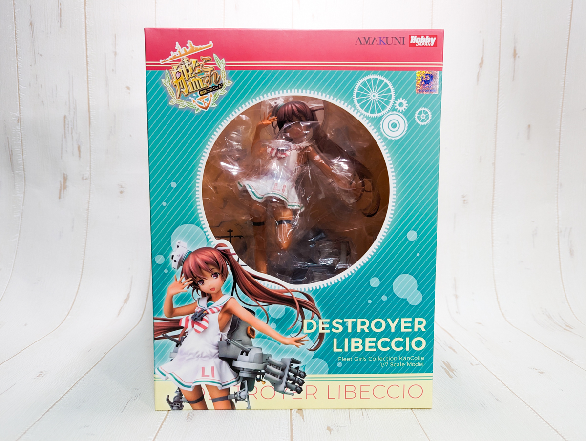 代購代標第一品牌－樂淘letao－中古美品 AMAKUNI ホビージャパン 艦隊これくしょん-艦これ- Libeccio リベッチオ 1/7スケール フィギュア