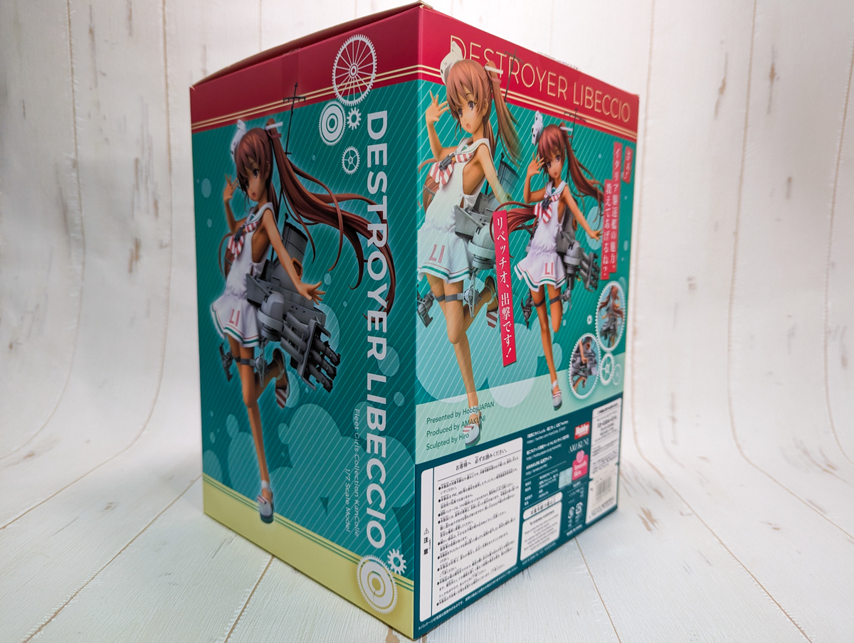代購代標第一品牌－樂淘letao－中古美品 AMAKUNI ホビージャパン 艦隊これくしょん-艦これ- Libeccio リベッチオ 1/7スケール フィギュア