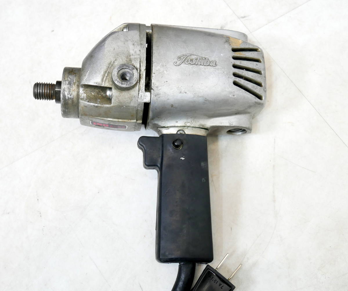 Yahoo!オークション - (R508-B88)TOSHIBA 東芝 石材用低速ポリシャ 電...