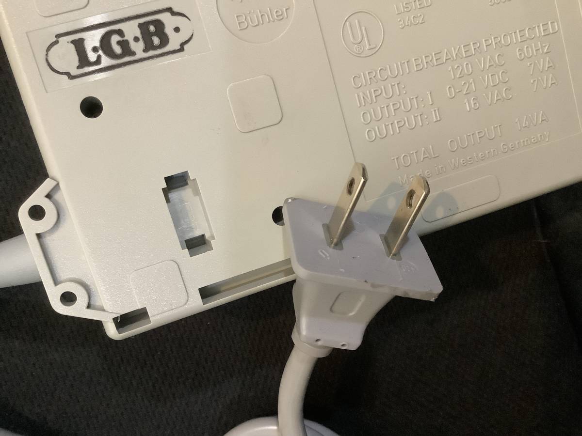 代購代標第一品牌－樂淘letao－LGB トランスフォーマー （コントローラ）品番5003とフィーダーコード