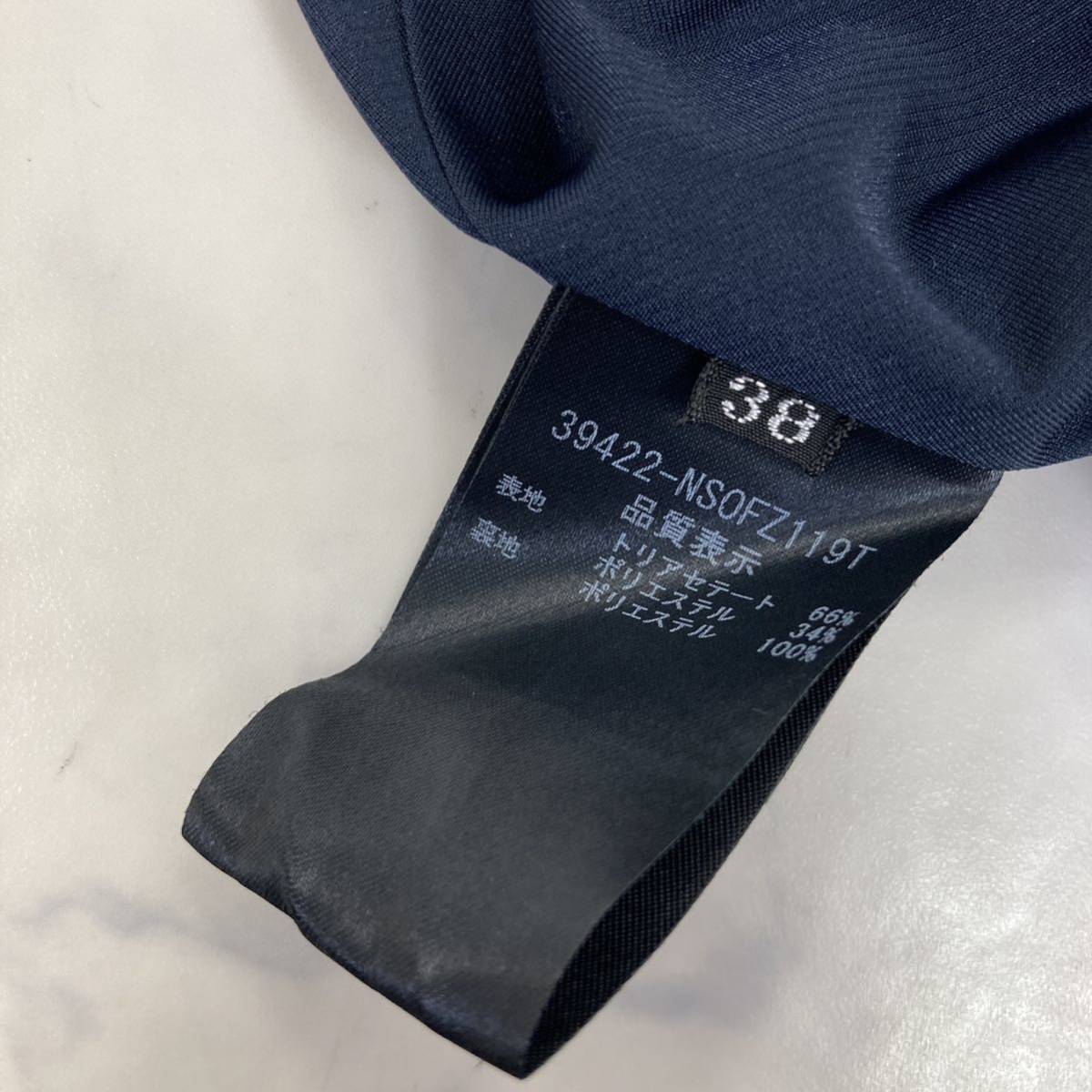 Yahoo!オークション - FOXEY NEW YORK ドレス 39422 38 ネイビー フォ...