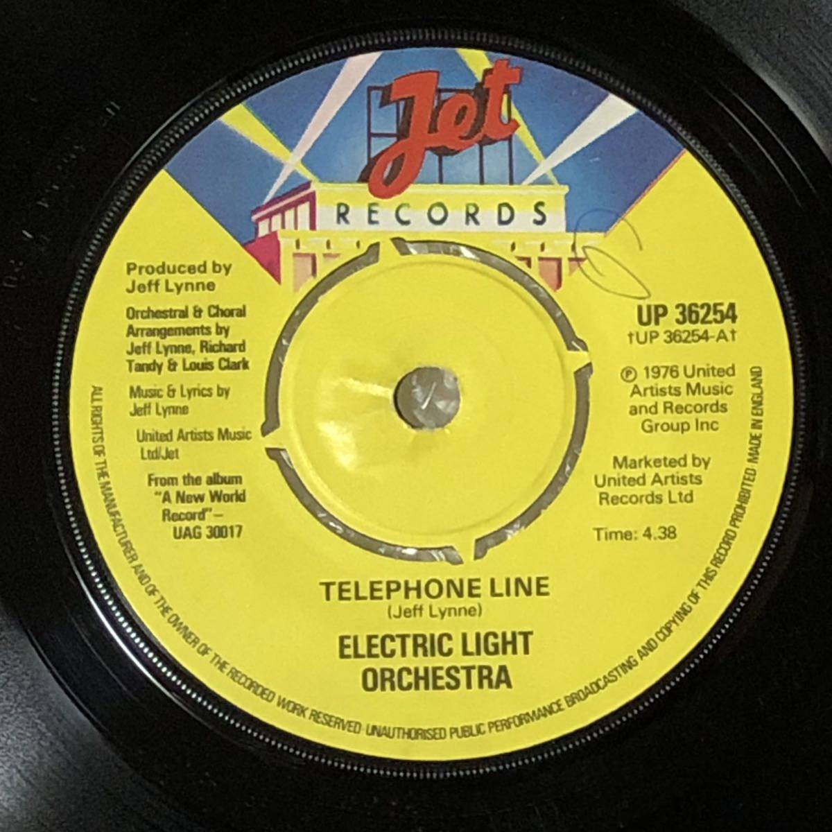 Yahoo!オークション - ELO / Telephone Line UK Orig 7' EP