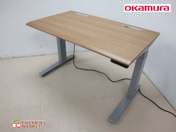 代購代標第一品牌－樂淘letao－ 展示品 OKAMURA オカムラ Swift スイフト 平机 電動昇降デスク ワークデスク 21万