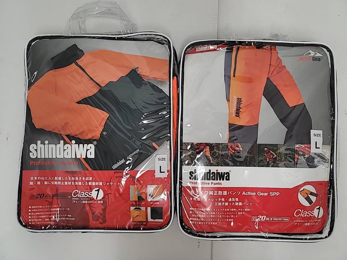 Yahoo!オークション - N104[10]169(作業服/上下セット) 美品 shindaiwa...