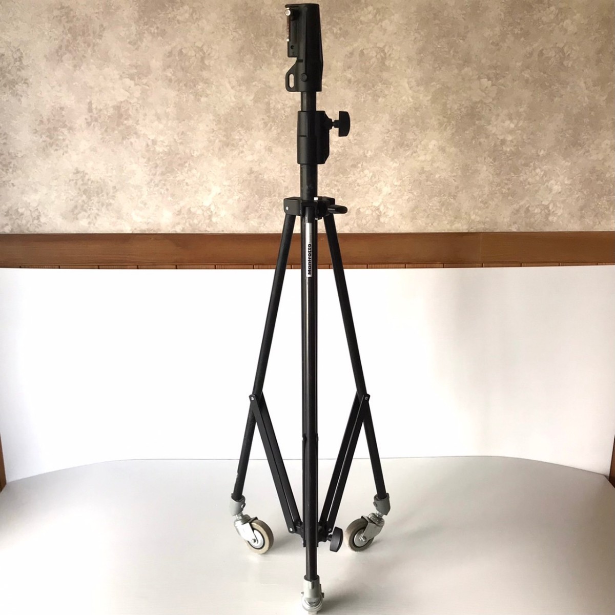 代購代標第一品牌-樂淘letao-manfrotto マンフロット ライトスタンド スタンド 三脚 現状品 イタリア製