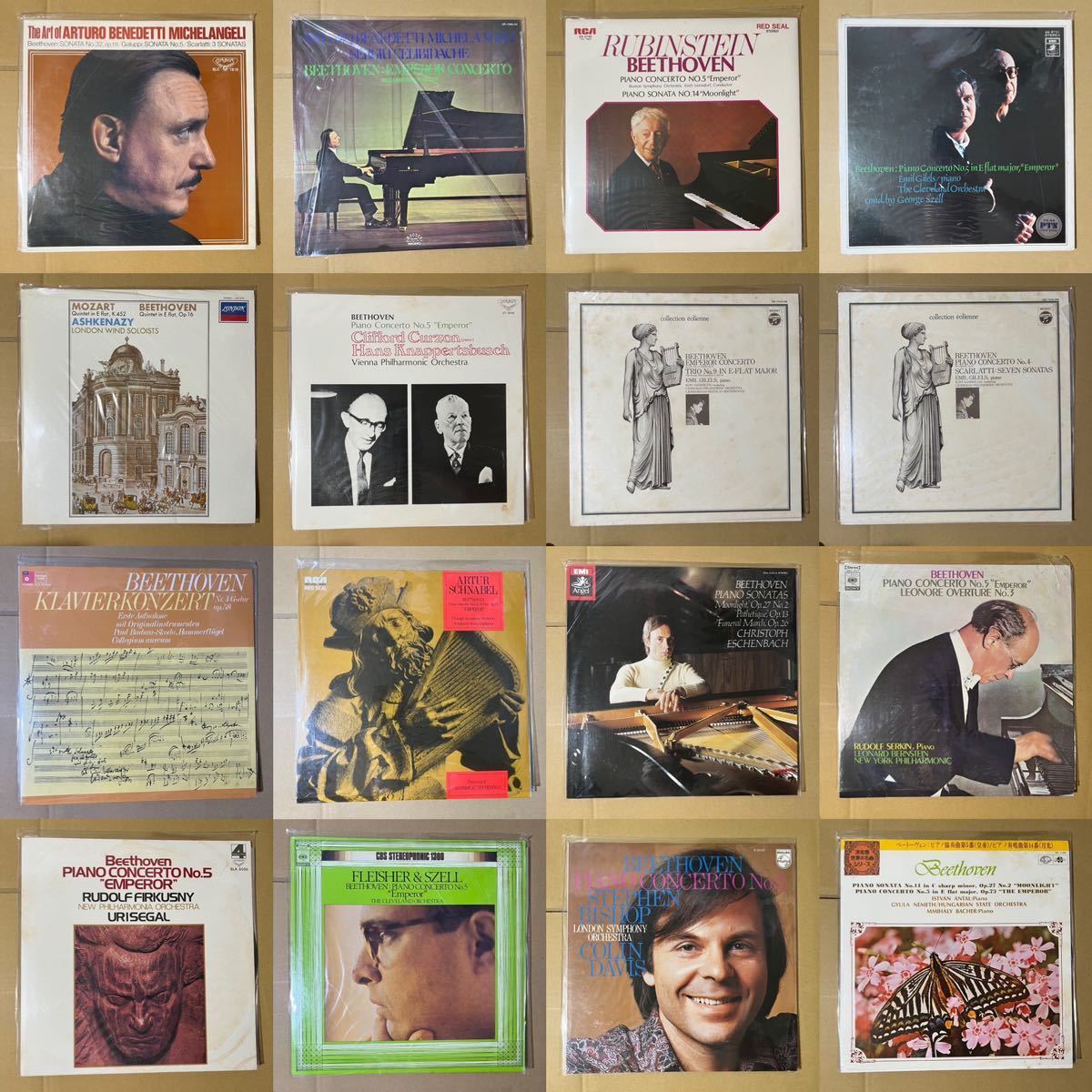 代購代標第一品牌－樂淘letao－64枚 ピアノ作品 Classic クラシック 大量 セット piano クラシック LP レコード 当時物 名作 名演 名盤 1円スタート