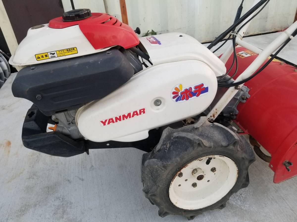 Yahoo!オークション - ヤンマー ミニ耕運機 ポチ MRT50 確認済み