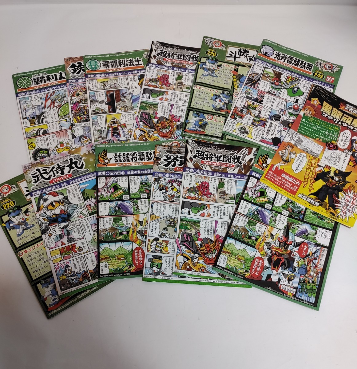 代購代標第一品牌－樂淘letao－元祖SDガンダム BB戦士 SD ガンダム 武者頑駄無 戦国伝 プラモデル フィギュア 美品 ガンプラ 武者 伝2 セット 将頑駄無 飛駆鳥 改造