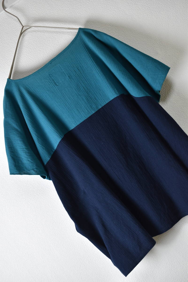 代購代標第一品牌－樂淘letao－sou・sou ソウソウ 貫頭衣 日本製 半袖プルオーバーブラウス 坂尾織物