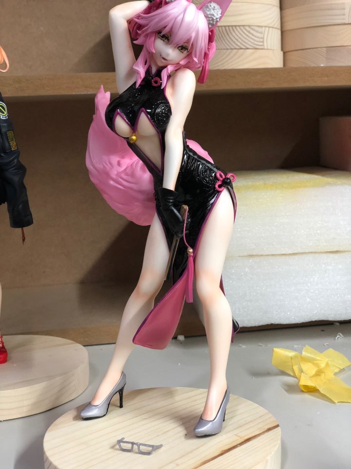 代購代標第一品牌－樂淘letao－Fate/Grand Order FGO フェイト ガレージキット 玉藻の前 キャスター キャス狐 塗装済み 完成品 フィギュア