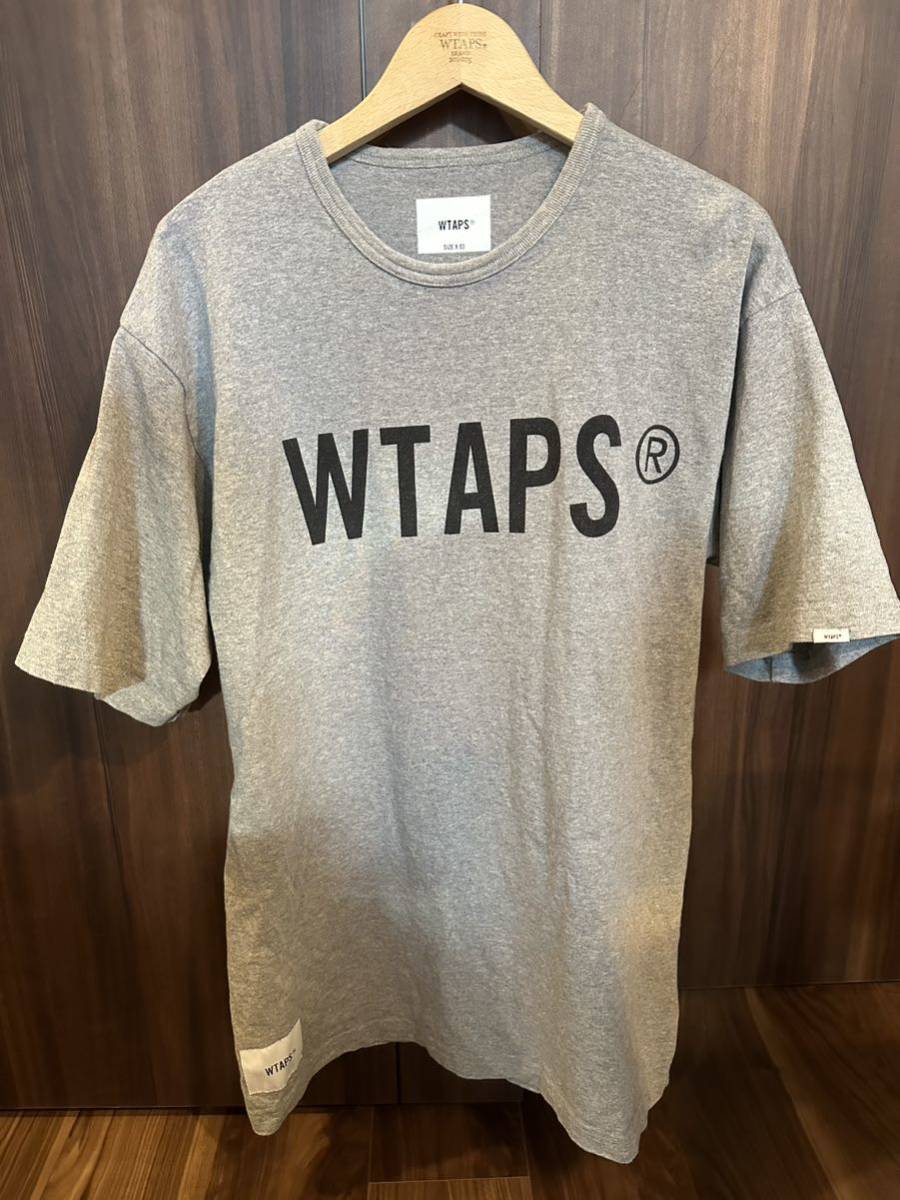 代購代標第一品牌-樂淘letao-wtaps Banner Ss Tee Tシャツ 3 コットン グレー