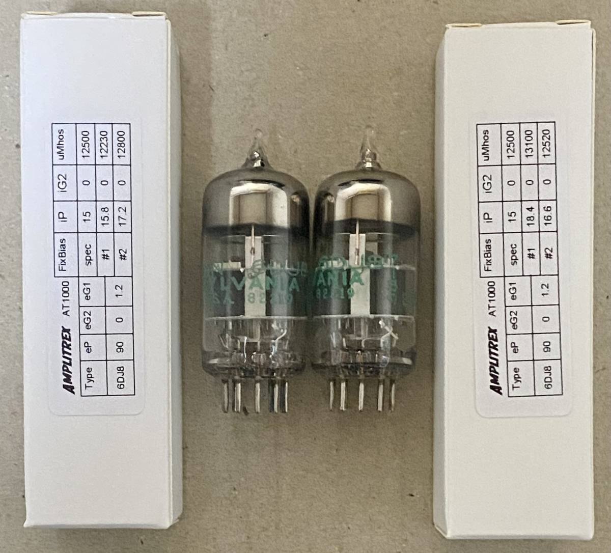 Yahoo!オークション - USED36014 SYLVANIA 6DJ8 2本セット